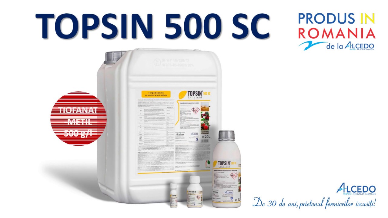 Topsin AL 500 SC – solutia iscusita pentru protectia culturilor ...