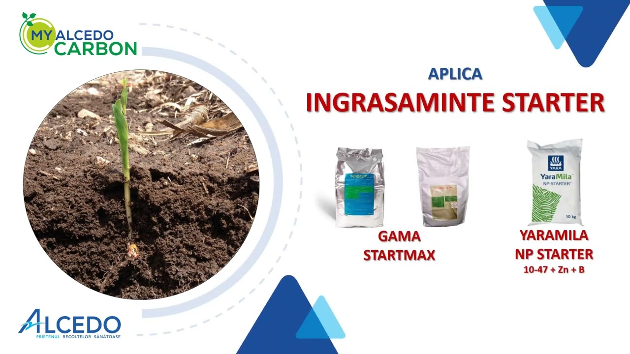 Utilizati fertilizanti STARTER pentru un start viguros si un sistem ...