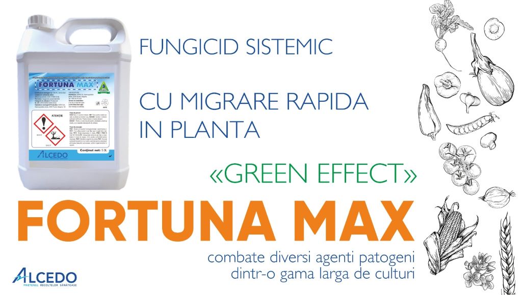 Fortuna Max, fungicidul sistemic pentru combaterea agentilor patogeni ...